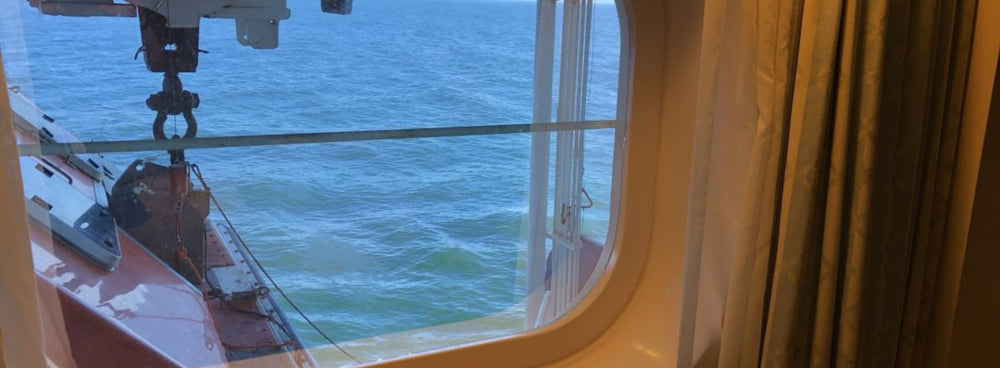 What is an obstructed view on a cruise ship?