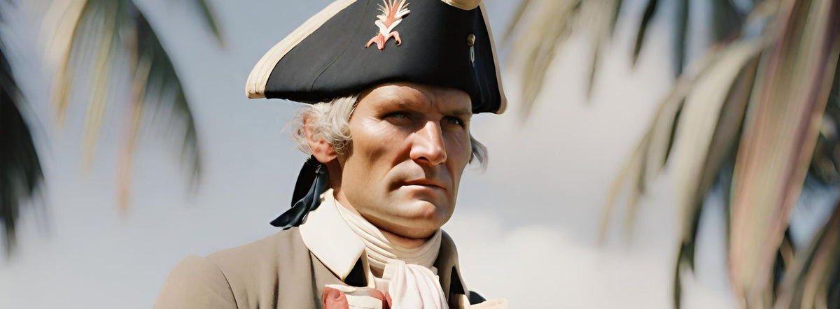 The exploration voyages of Captain James Cook.
