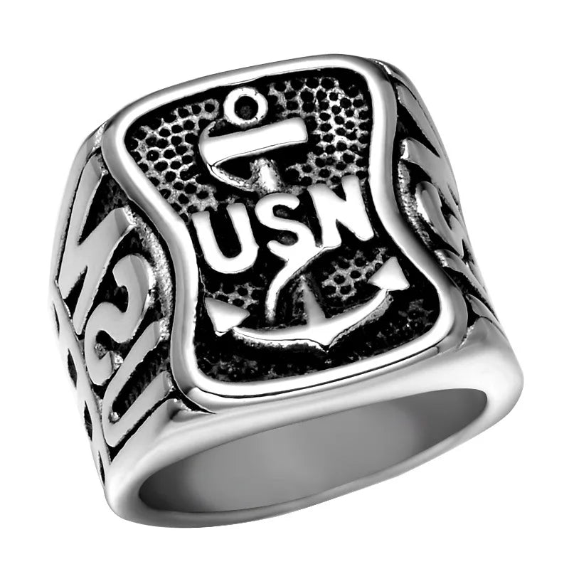 Madeinsea© - US Navy Anchor Ring