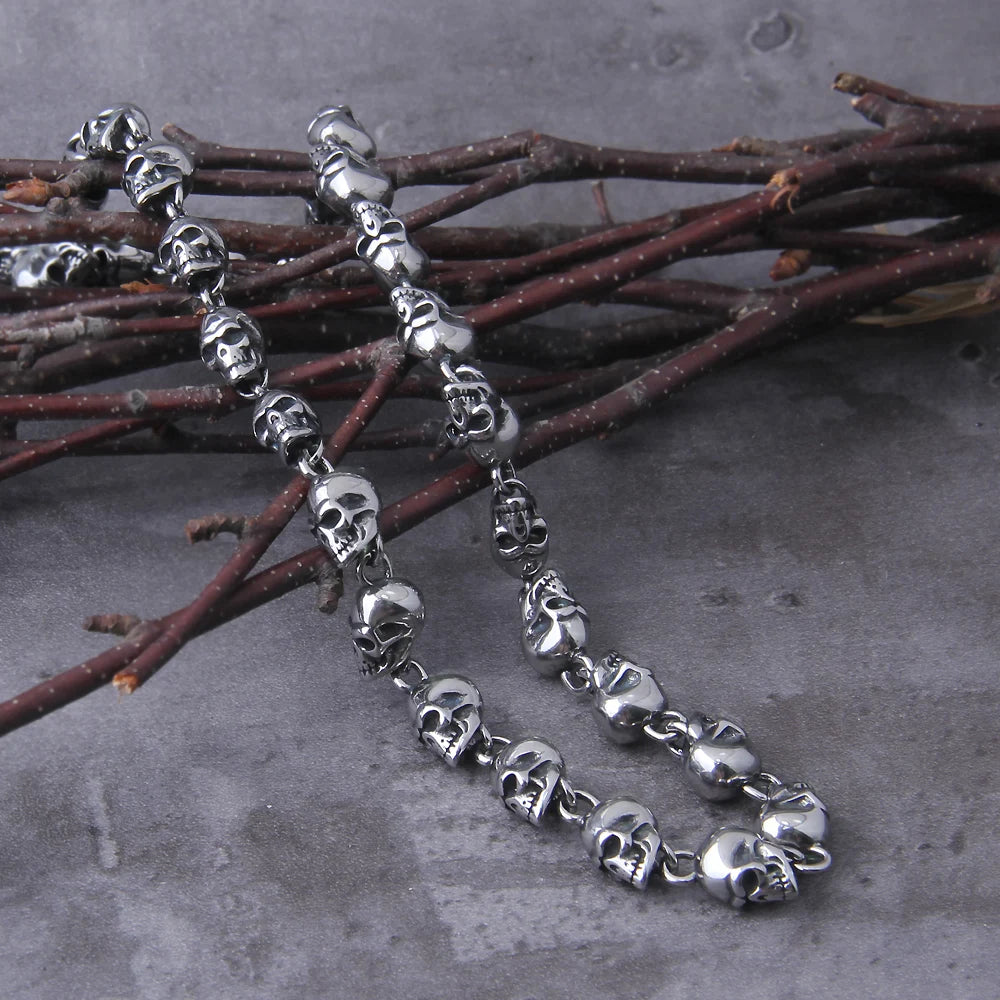MadeInSea - Skull Chain Necklace