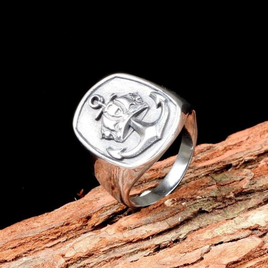 Madeinsea© - Crown Anchor Ring