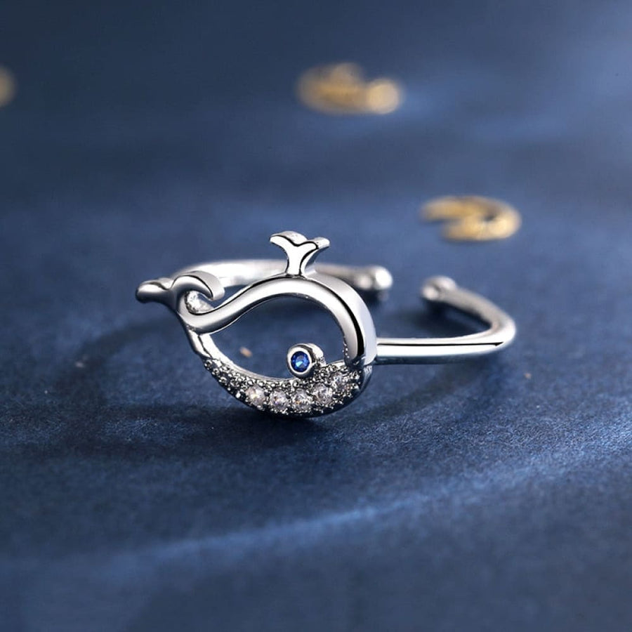Madeinsea© - Cute Whale Ring