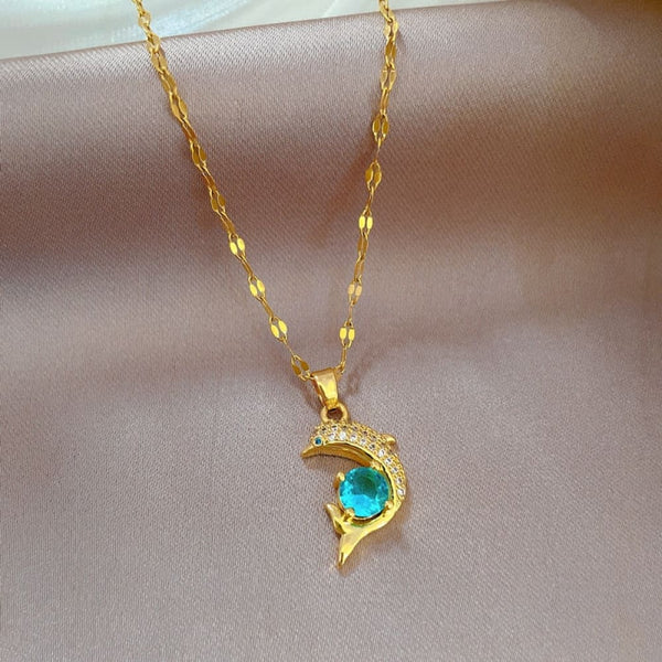 Madeinsea© - Dolphin Gold Necklace