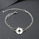 Madeinsea© - Gold Compass Bracelet