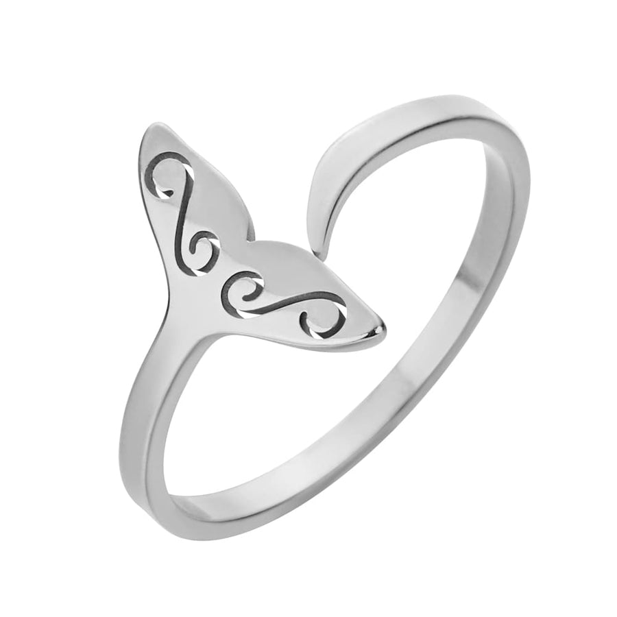 Madeinsea© - Gold Whale Tail Ring