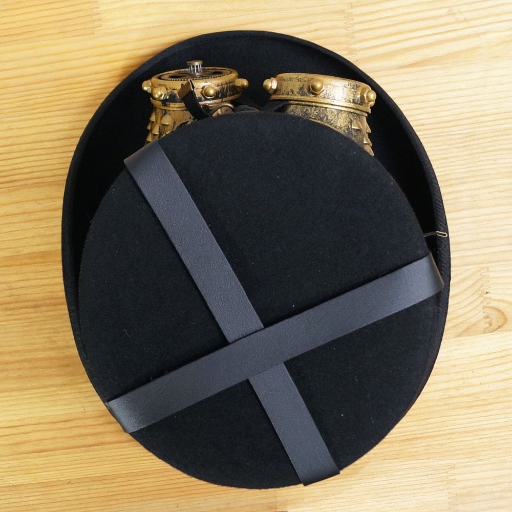 Madeinsea© - Leather Captain Hat