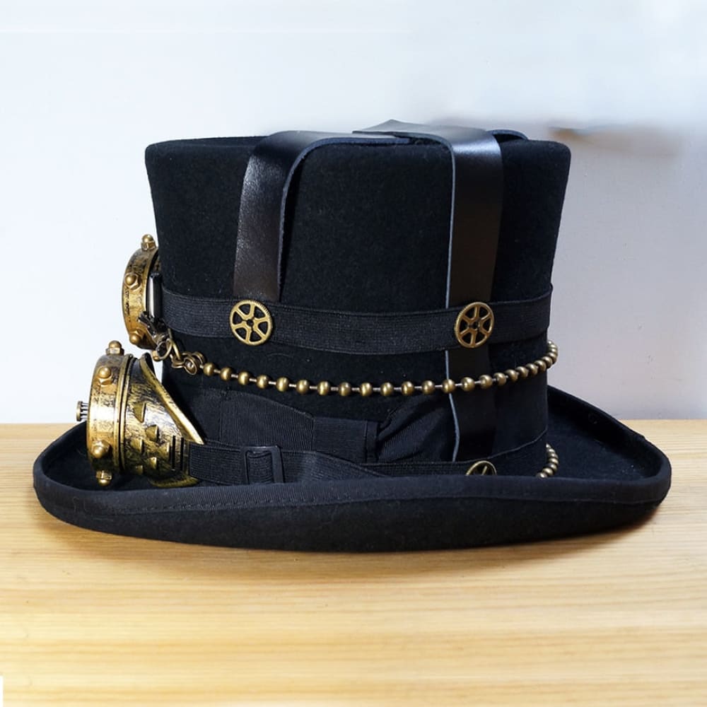 Madeinsea© - Leather Captain Hat