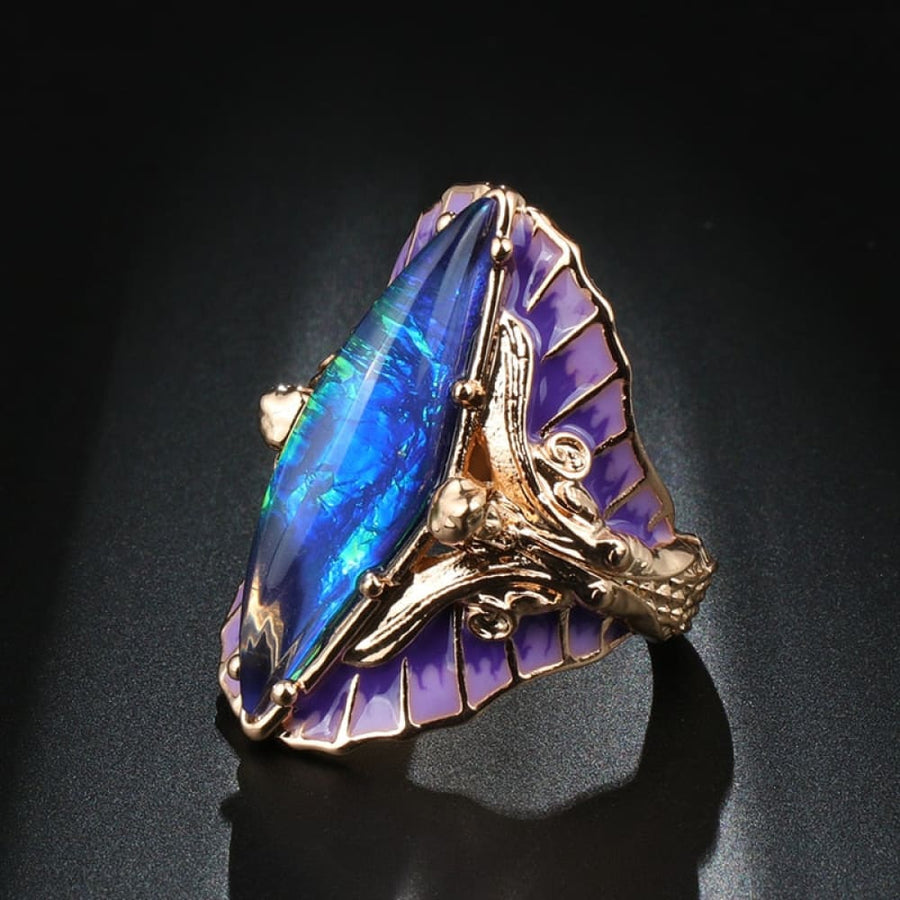 Madeinsea© - Mako Mermaid Moon Ring