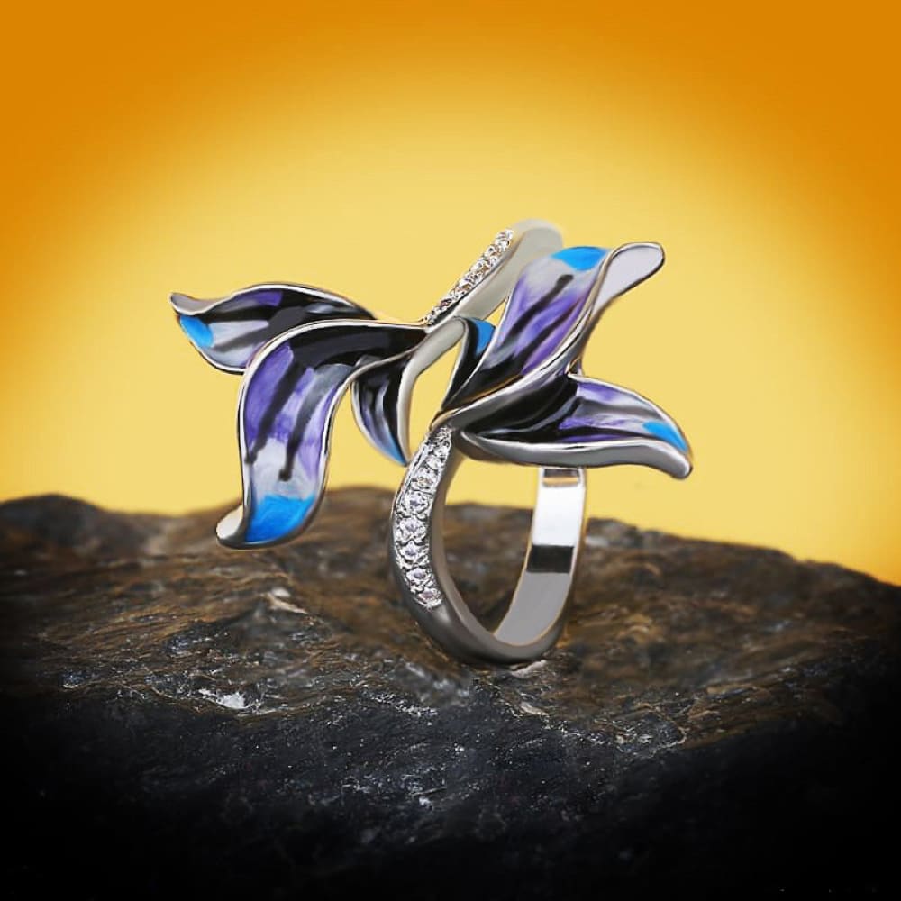 Madeinsea© - Purple Mermaid Tail Ring
