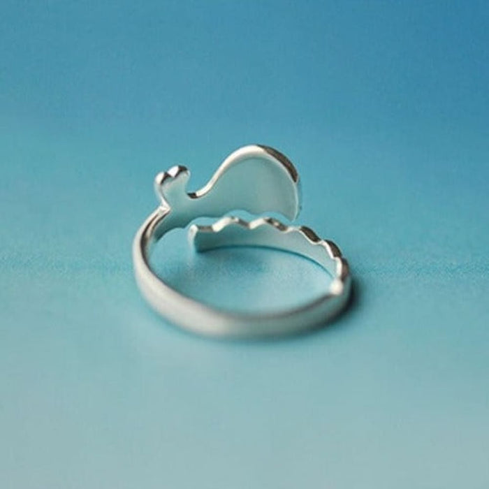 Madeinsea© - Resizable Whale Ring