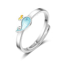 Madeinsea© - Sterling Silver Whale Ring